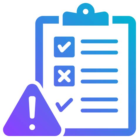 위험 평가 아이콘 Generic Gradient Fill Freepik