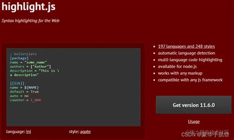 Vue2 使用 Highlightjs 高亮代码vue2 使用 Highlightjs 高亮代码，使用 Highl 掘金