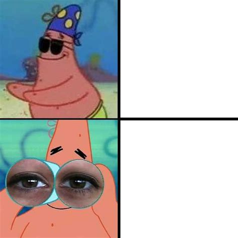 Patrick Star Blind Meme Generator
