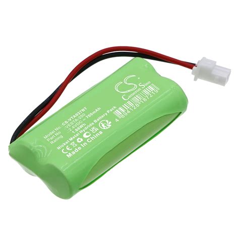 Replacement Vesta VESTA-250 Alarm System Battery (2.4V, 700 mAh, NiMH ...