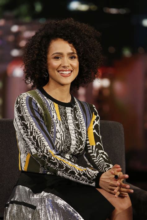 Nathalie Emmanuel At Jimmy Kimmel Live 04062017 Hawtcelebs