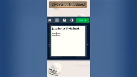 𝐉𝐚𝐯𝐚𝐒𝐜𝐫𝐢𝐩𝐭 𝐔𝐧𝐝𝐞𝐟𝐢𝐧𝐞𝐝 Javascript Datatypes Undefined Html Css Script Educationslearning