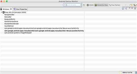 How Do I Get The Default View For The Android Device Monitor Stack Overflow