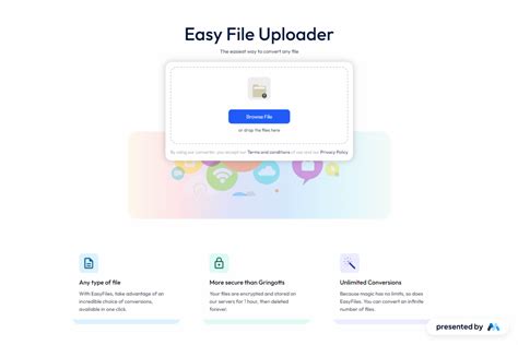 Modern File Upload Webflow