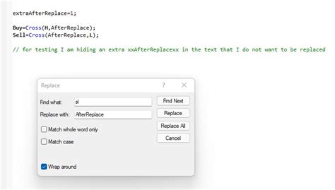 Find Replace In Afl Afl Programming Amibroker Community Forum
