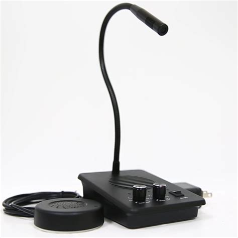 Window Speaker Dual Way Window Intercom System Zero Touch Window Mic And Speaker Loud Clear