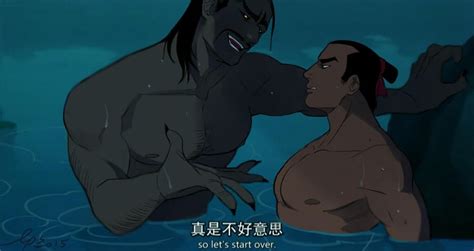 Li Shang And Shan Yu Mulan Drawn By Lpsspl Danbooru