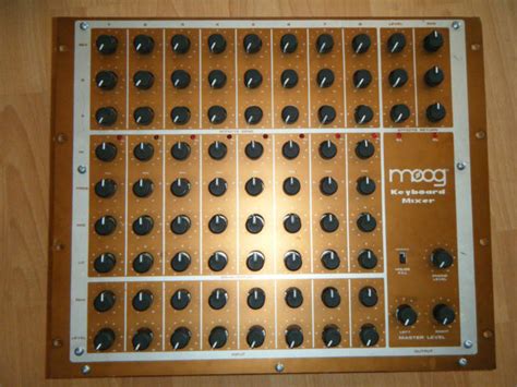 Matrixsynth Moog Keyboard Mixer From Moog Custom Engineering