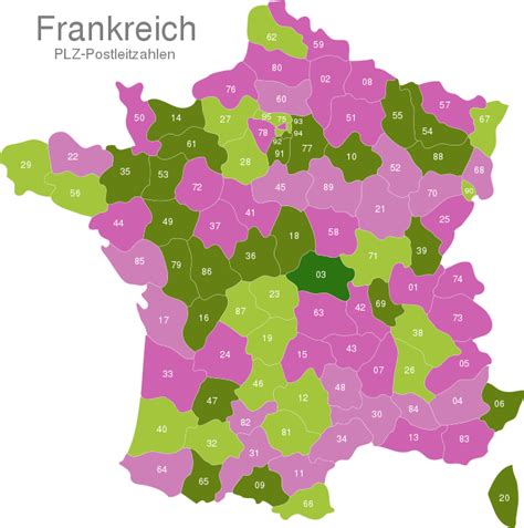 France Post Codes Digit Interactive Javascript Map Javascript