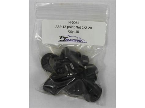 Arp 12 Point Nut 1 2 20 10 Per Bag Tj Racing Inc