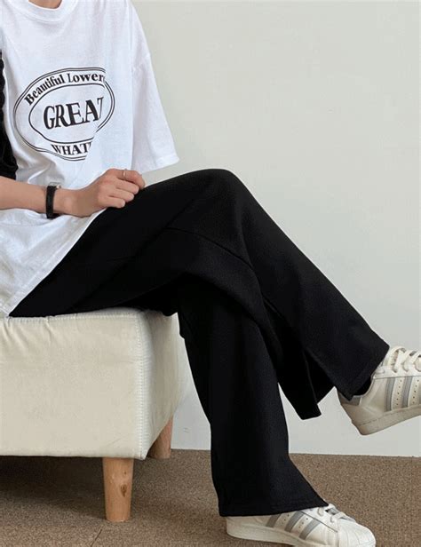 [일상템 교복템] 3단 사이드 유니크 트레이닝 트임 팬츠 3color