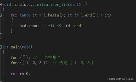 【c 】深入剖析c 11 initializer list andand新的类功能 andand可变模板参数 initializer list csdn博客