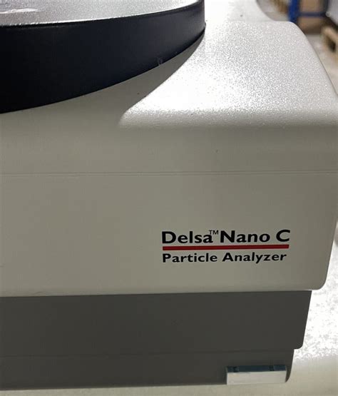 Beckman Coulter Delsa Nano C Particle Analyzer Novus Ferro Pte Ltd