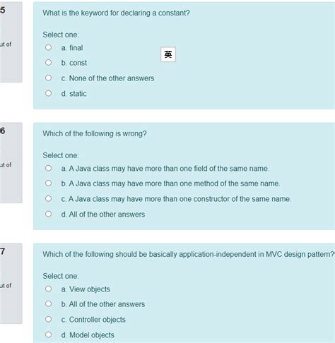 Solved 1 What Is The Keyword For Declaring A Class Method