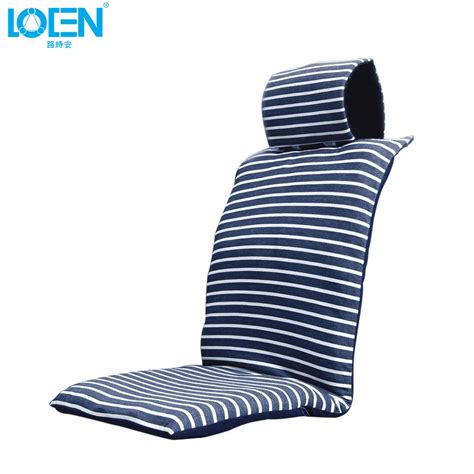 Universal Blue White Stripes Car Seat Cover Full Seat Covers For Crossovers Sedans Auto Interior