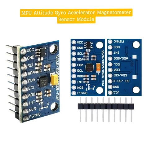 Buy Mpu Attitude Gyro Accelerator Magnetometer Sensor Module Features Variants And Technical Specs