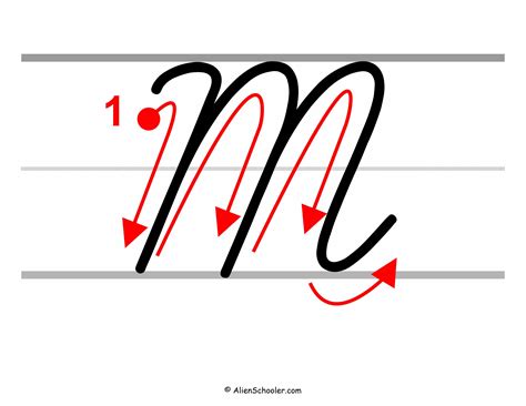 Capital Cursive M