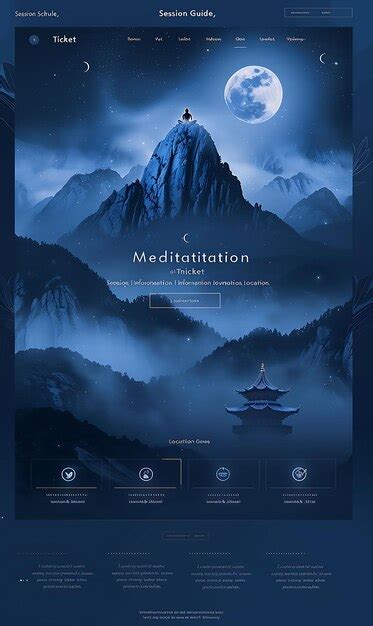 Boxed Layout Web With Moon Rabbit Shadow Figma Effect Minima Autumn Theme Layout Idea Designs