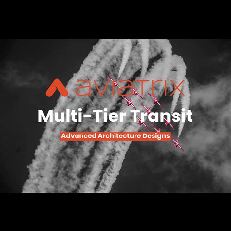 Aviatrix Advanced Designs Using Multi Tier Transit Multi Cloud