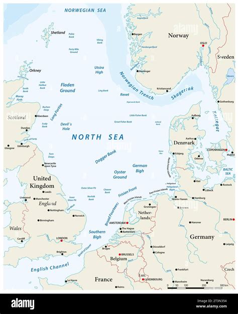 North Sea On World Map Scientists Reveal First Ever Global Map Of