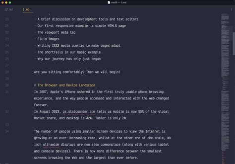 Simple Settings For Writing And Converting Markdown With Sublime Text