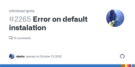 error on default instalation · issue 2265 · infinitered ignite · github