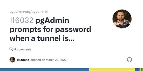Pgadmin Prompts For Password When A Tunnel Is Configured With A Non Password Protected Private