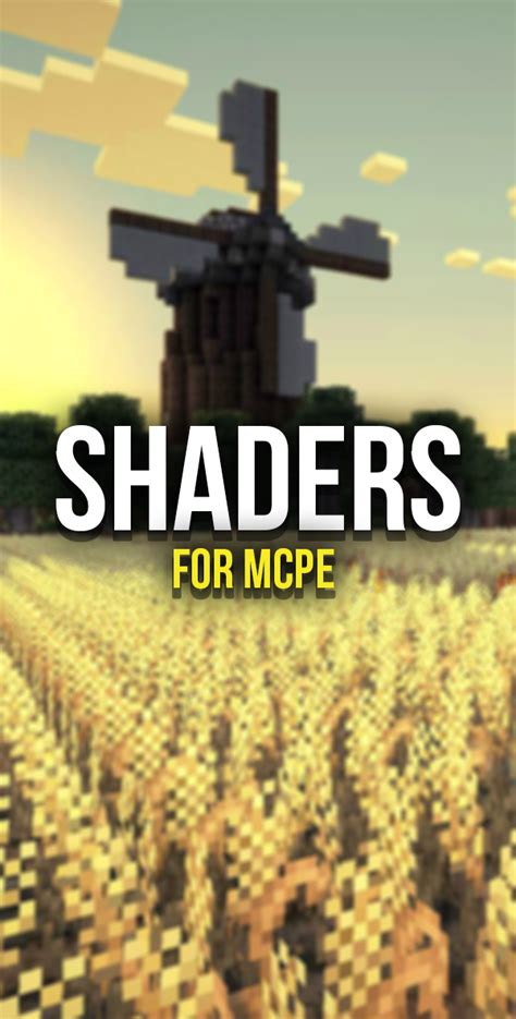 Android 용 Shaders For Mcpe Realistic Sh 다운로드
