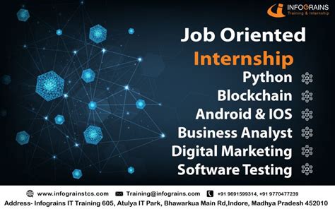 infograins training and consulting services on linkedin internshipprogram androiddevelopment