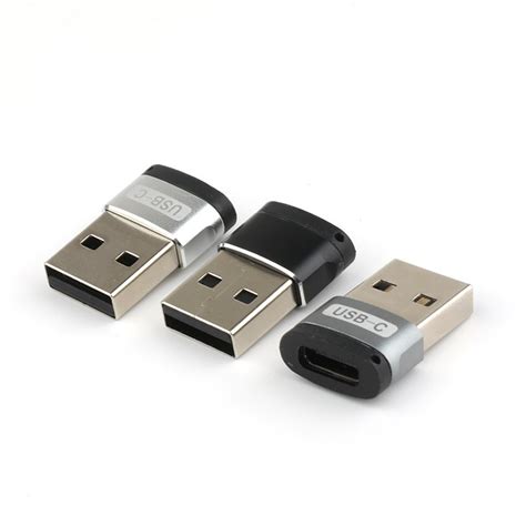 Usb Adapter Usb C Type Female To Usb A Type Male Plug Adapter