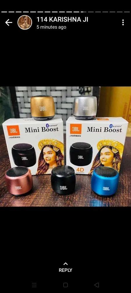 Jbl Mini Bluetooth Speaker At 180 Piece JBL Bluetooth Speaker In Mumbai ID 25964268348