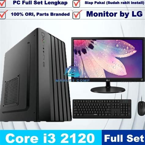 Jual Pc Core I Lengkap Komputer Rakitan Original Dan Terpercaya Shopee Indonesia