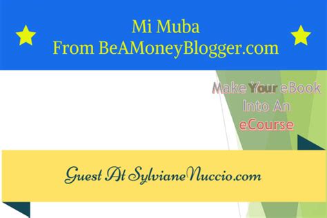 How To Convert Your EBook Into A Super Cool Online Tutorial SylvianeNuccio Com