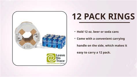 Eco Friendly Can Rings For Beverage Packaging Six Pack Rings Pptx