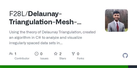 Github F28ldelaunay Triangulation Mesh Generation Using The Theory Of Delaunay Triangulation