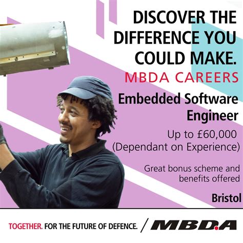 Mbda On Linkedin Embedded Software Engineer Bristol