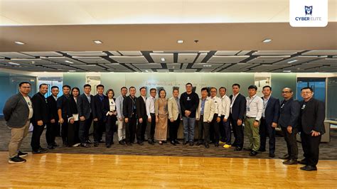 ไซเบอร์ อีลีท ได้ให้การต้อนรับคณะผู้บริหารด้านเทคโนโลยีสารสนเทศจากกระทรวงการคลังและเศรษฐกิจ