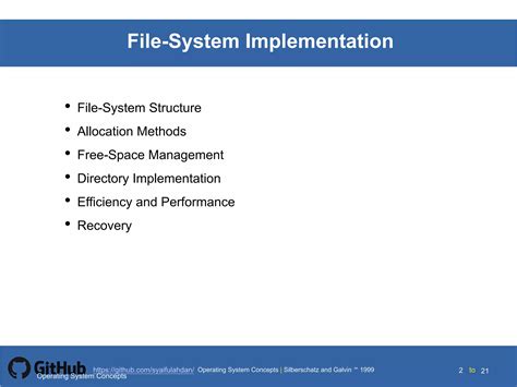 ch12 file system implementation pdf