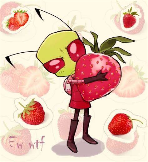Pin By V Biersack On Invasor Zim Invader Zim Characters Invader Zim Gir From Invader Zim