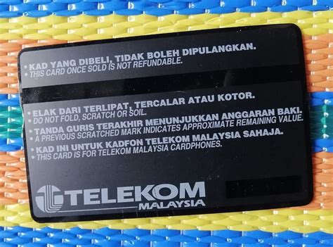 Phonecard Uniphonekad Telekom Kadfon Koleksi Gambar Memenuhi Cabaran Masa Depan 5 1pcs