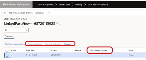 Anitha Eswaran On Linkedin Archive Data In D365fo Part 2 Inventory