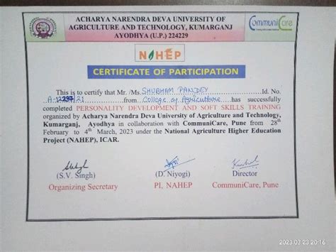 Shubham Pandey On Linkedin Training Development University Pune