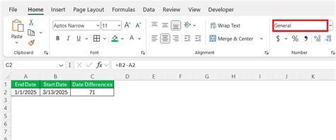 How To Subtract A Date In Excel Step By Step Guide Myexcelonline