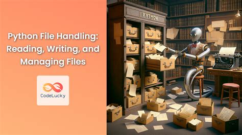 Python File Handling Reading Writing And Managing Files Codelucky