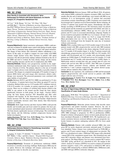 Pdf The Role Of High B Value Diffusion Mri In The Molecular Classification Of Lower Grade Gliomas