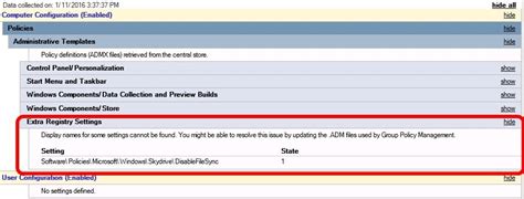 Solved How To Find Extra Registry Settings In Group Policy Management Console Up And Running