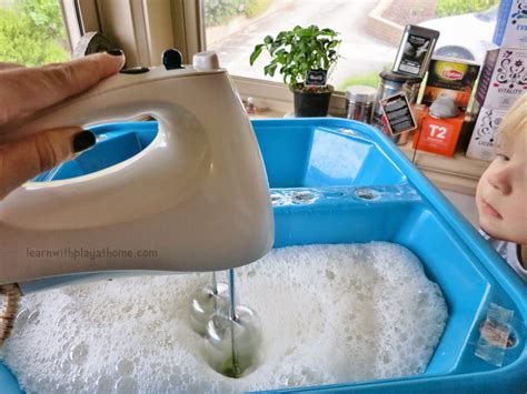 Learn With Play At Home How To Make Rainbow Soap Slime