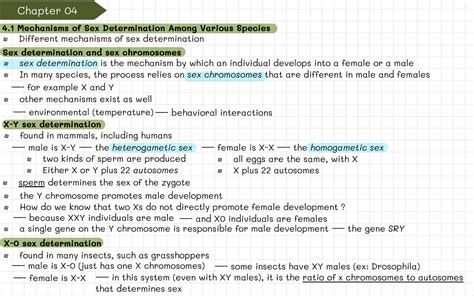 Genetics Chapter 4 Chapter 04 4 Mechanisms Of Sex Determination Among Various Species