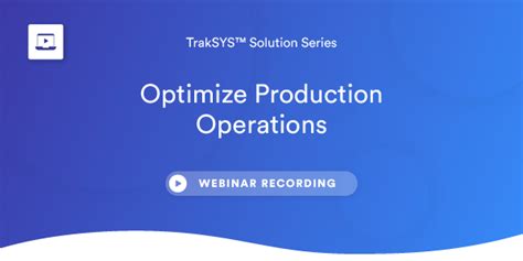 Traksys For Production Management Parsec Automation Llc