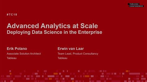 Advanced Analytics At Scale Deploying Data Science In The Enterprise
